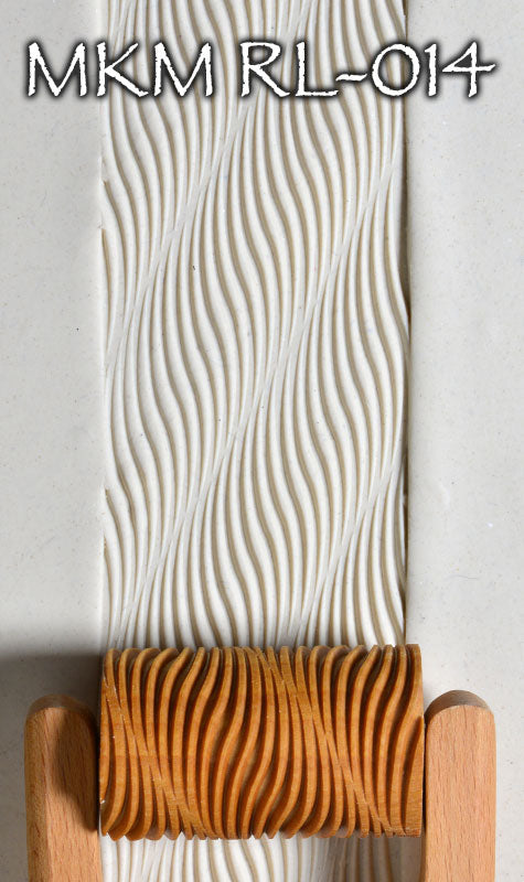 RL-014 Diagonal Waves – Roadrunner Ceramics